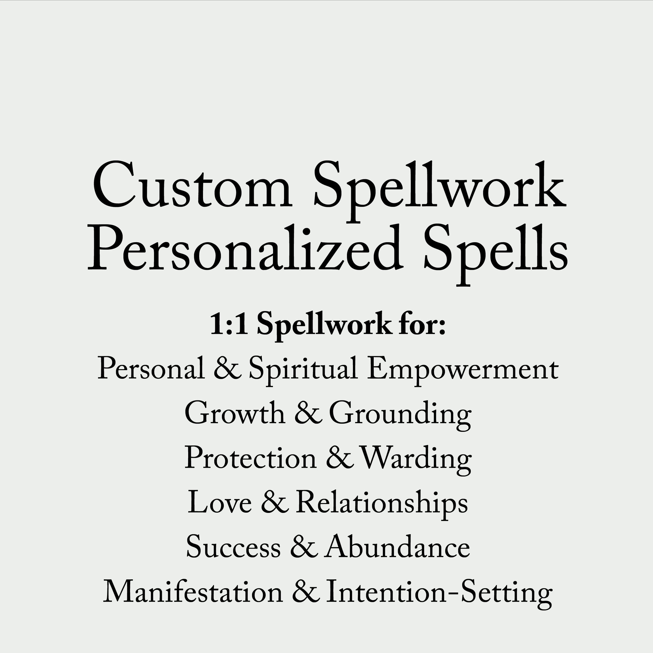 Spell Casting - Private 1:1 Custom Spell Creation – witchcraftspellsmagick