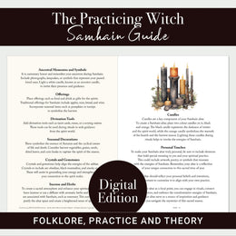 The Practicing Witch Guide SAMHAIN - Digital - Witches' Sabbat ...