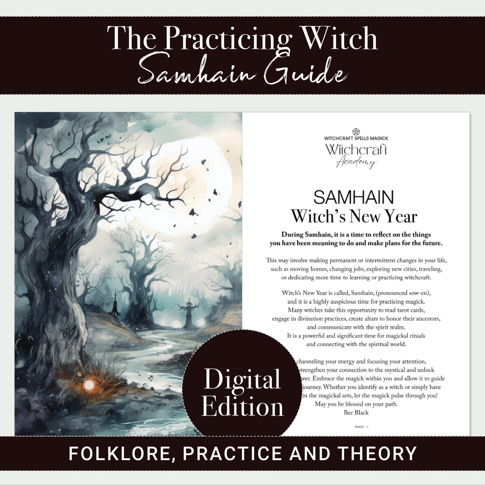 The Practicing Witch Guide SAMHAIN - Digital - Witches' Sabbat ...